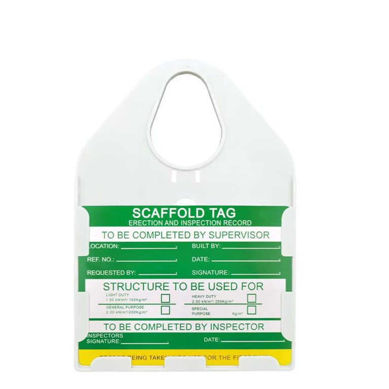 Customized Green Scaffold Tags For You - APAC Scaffold